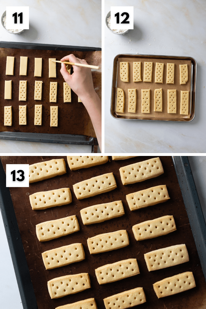 Originale Shortbread Fingers (Traditionelle schottische Cookies)