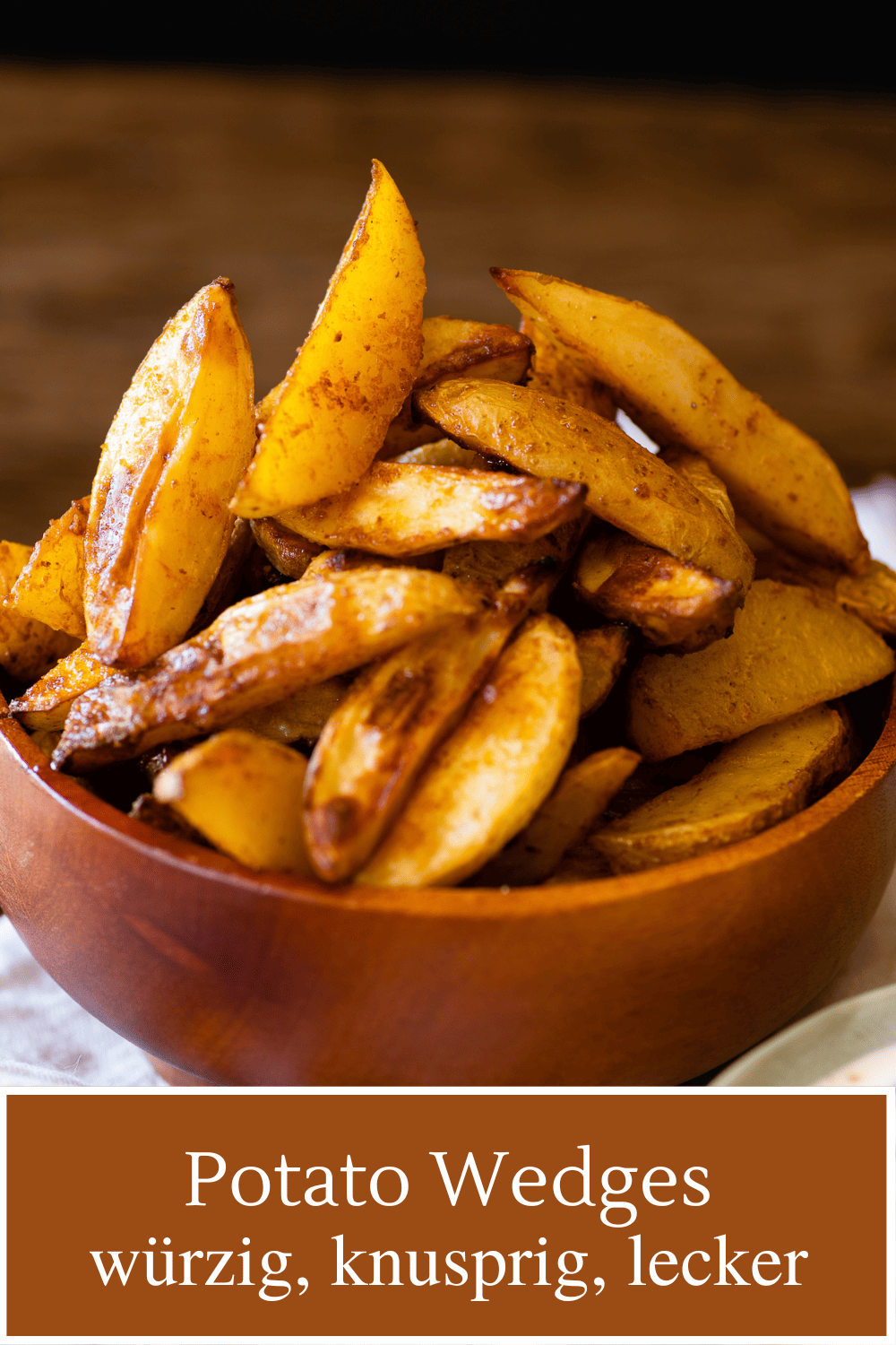Knusprig leckere Kartoffel Wedges aus dem Ofen