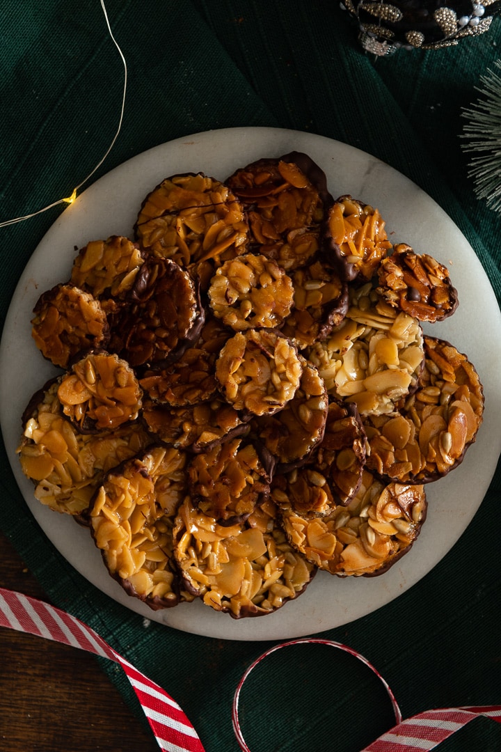 Omas knuspriges Florentiner Plätzchen Rezept