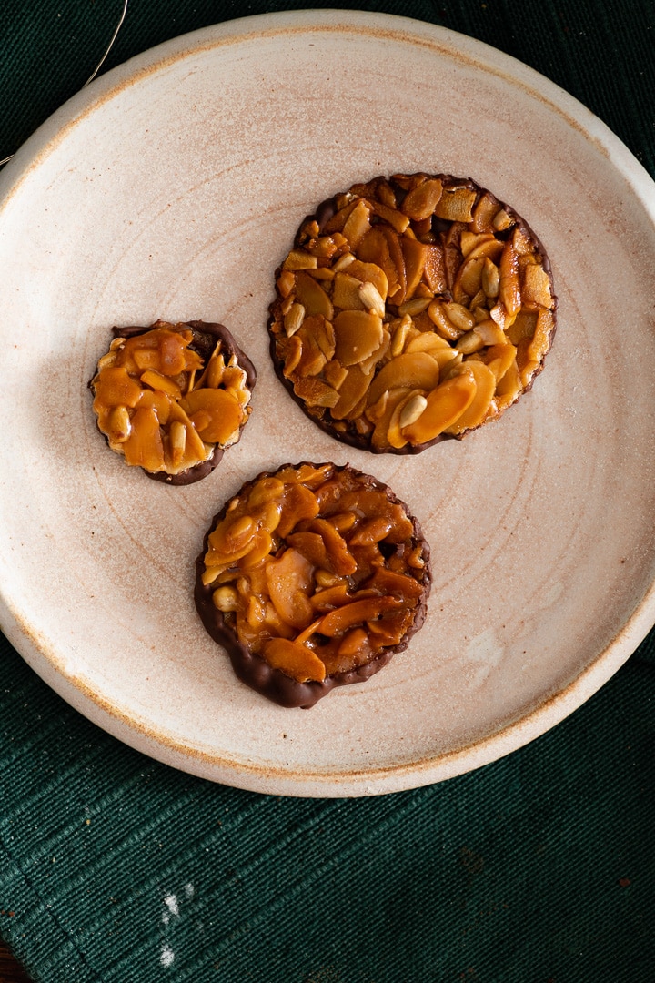 Omas knuspriges Florentiner Plätzchen Rezept