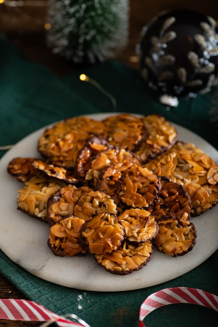 Omas knuspriges Florentiner Plätzchen Rezept