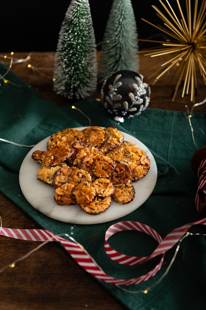 Omas knuspriges Florentiner Plätzchen Rezept