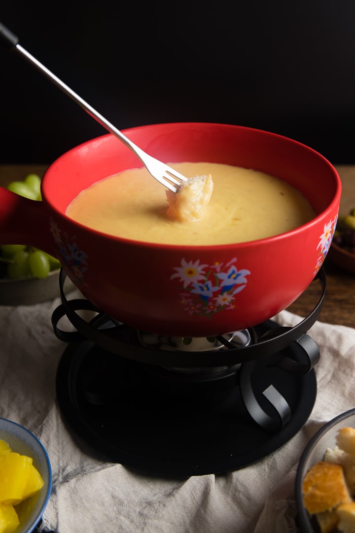 Das beste Schweizer Käsefondue ohne Alkohol