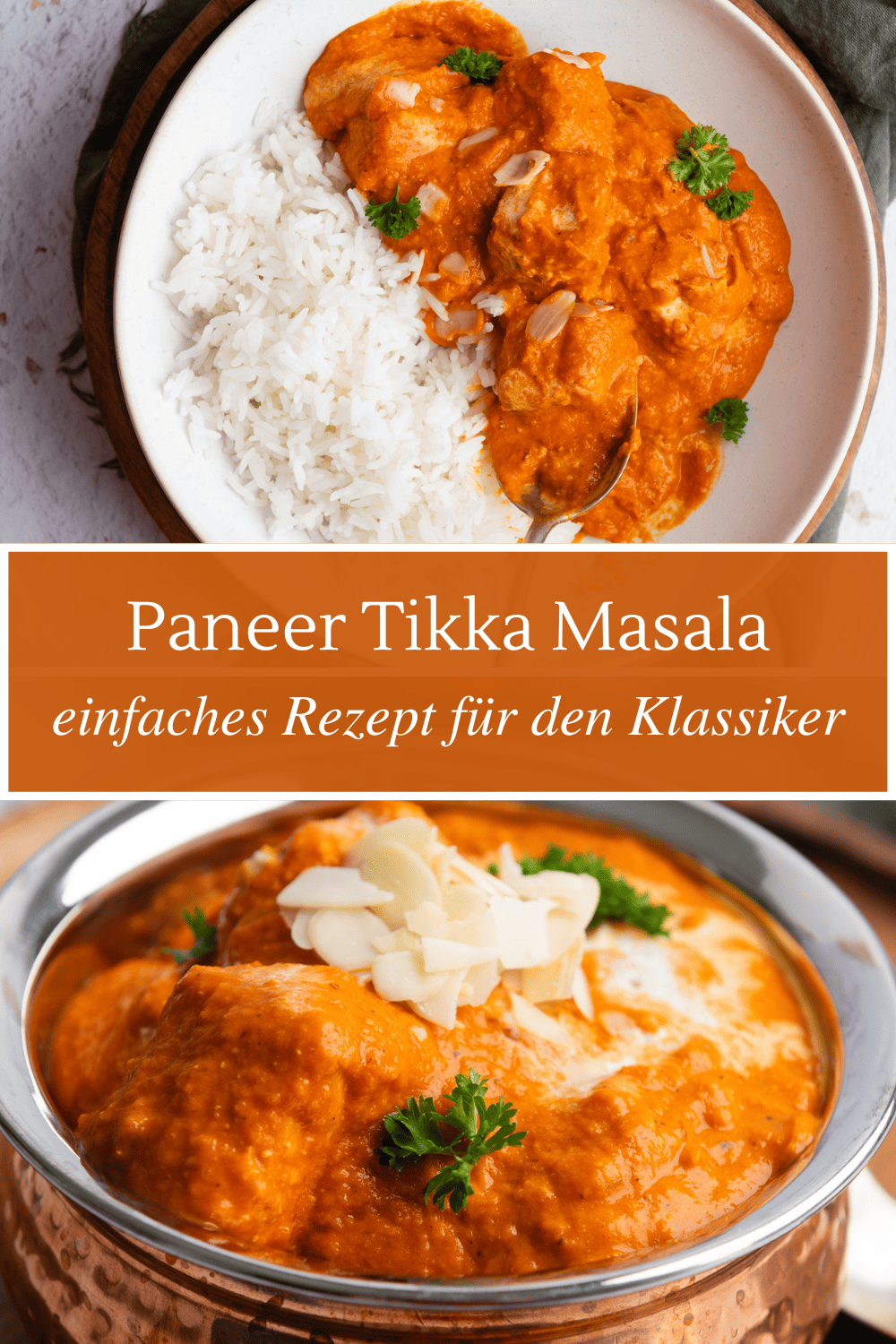 Paneer Tikka Masala Original Indisch