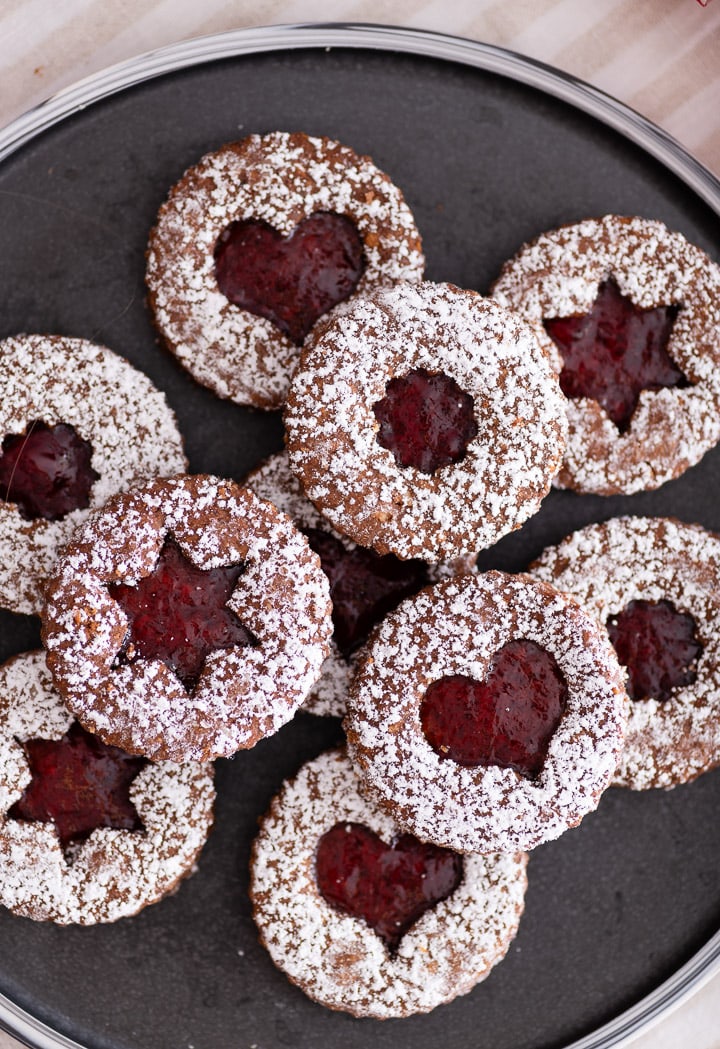 Omas Linzer Plätzchen Rezept