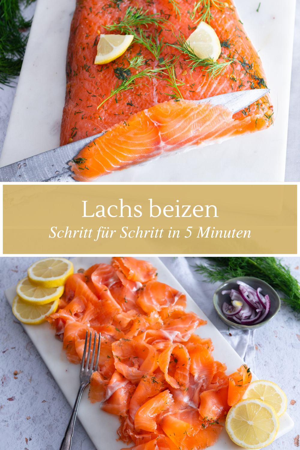 Lachs beizen: Schritt-für-Schritt in 5 Minuten