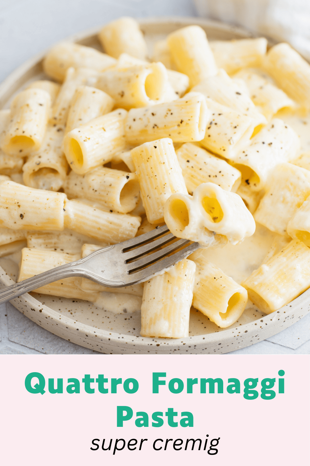 Quattro Formaggi Pasta wie beim Italiener