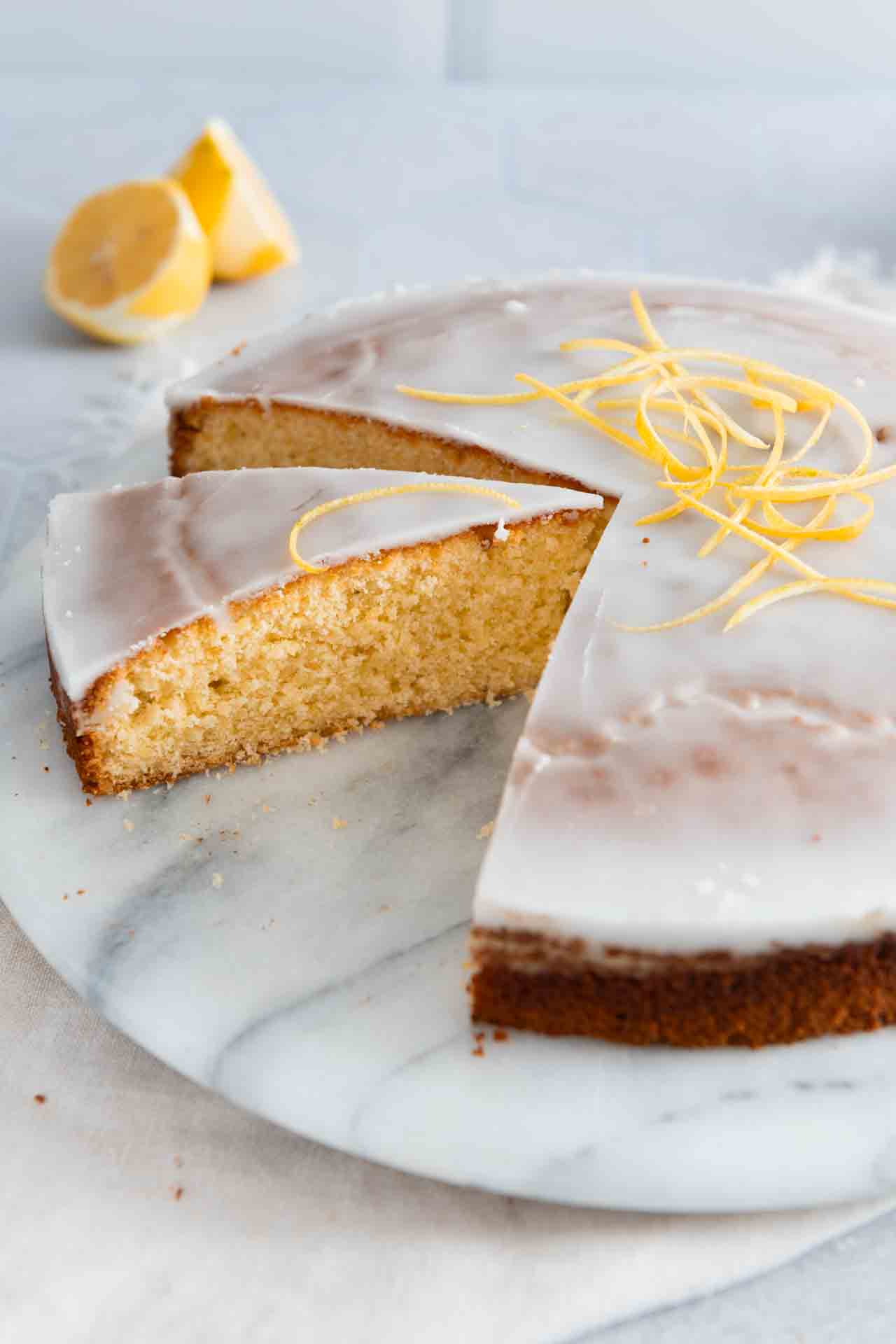 Saftiger Sizilianischer Zitronenkuchen