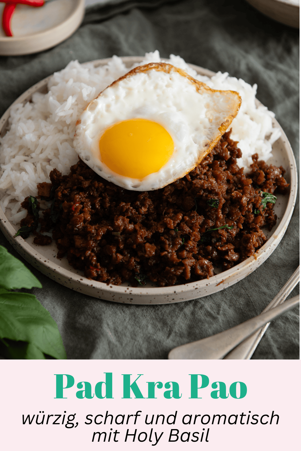 Vegetarisches Pad Kra Pao: Thailändischer Klassiker einfach und schnell