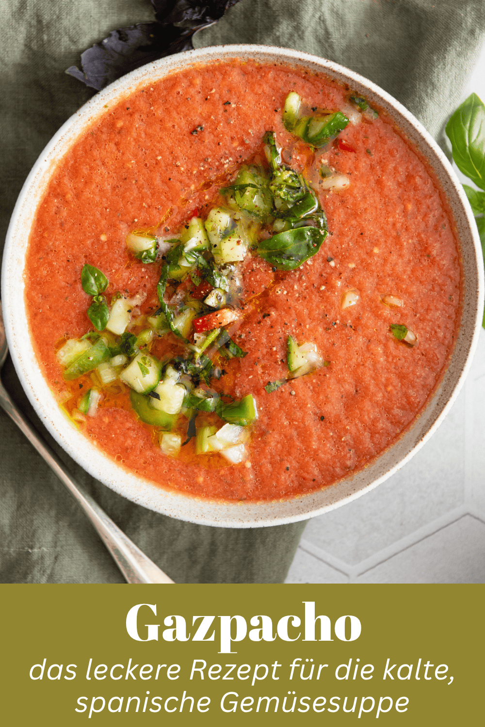 Authentisches Gazpacho-Rezept: Original wie in Andalusien
